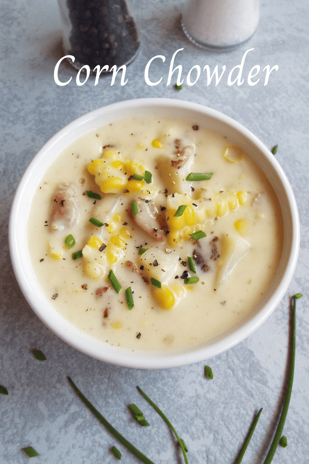 Roasted Corn Chowder - From Michigan To The Table