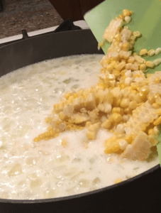 Roasted Corn Chowder - From Michigan To The Table
