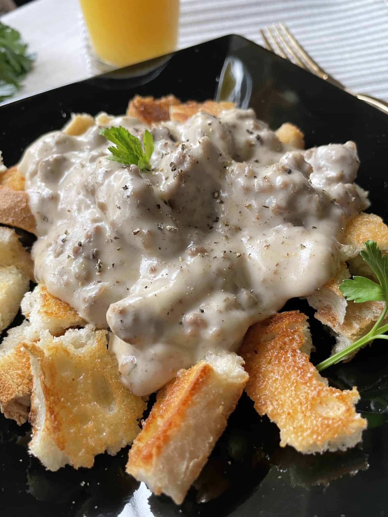 Hamburger Gravy - From Michigan To The Table