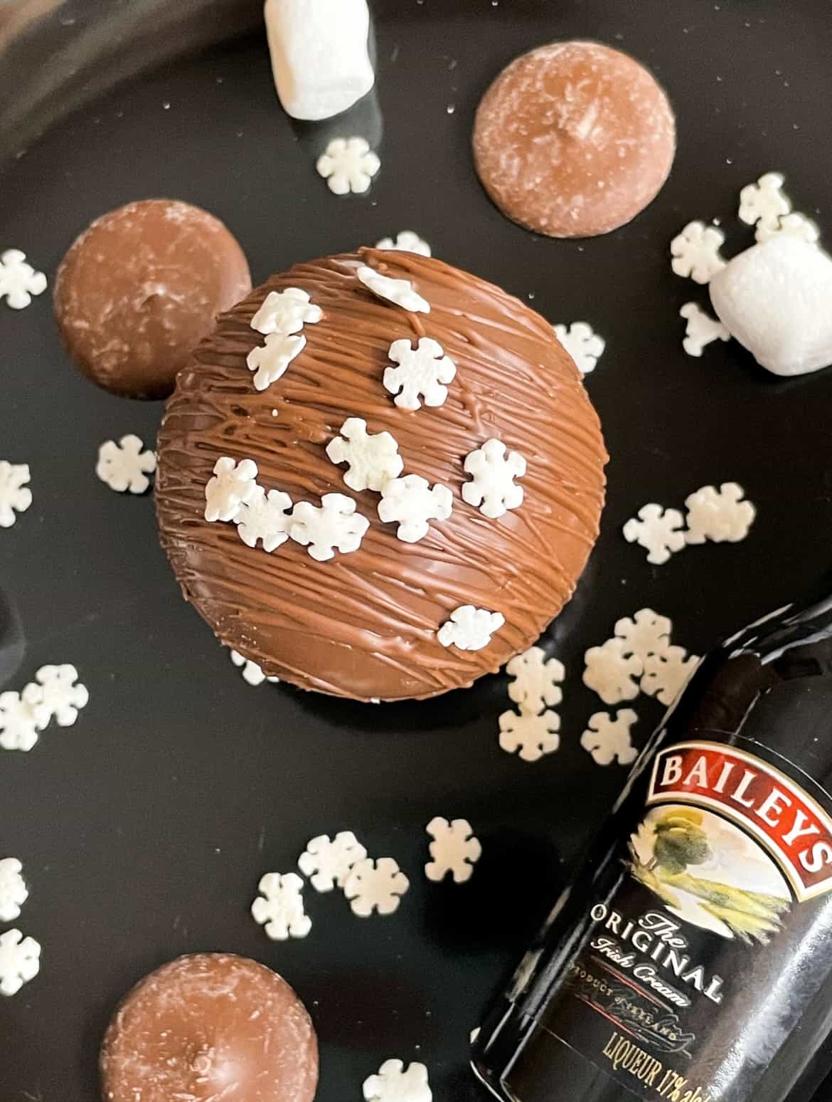 Boozy Hot Chocolate Bombs - From Michigan To The Table