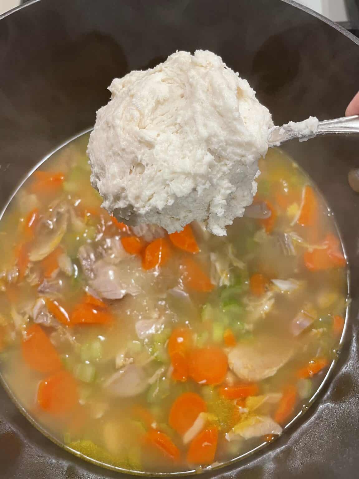 Easy Chicken and Dumplings - From Michigan To The Table