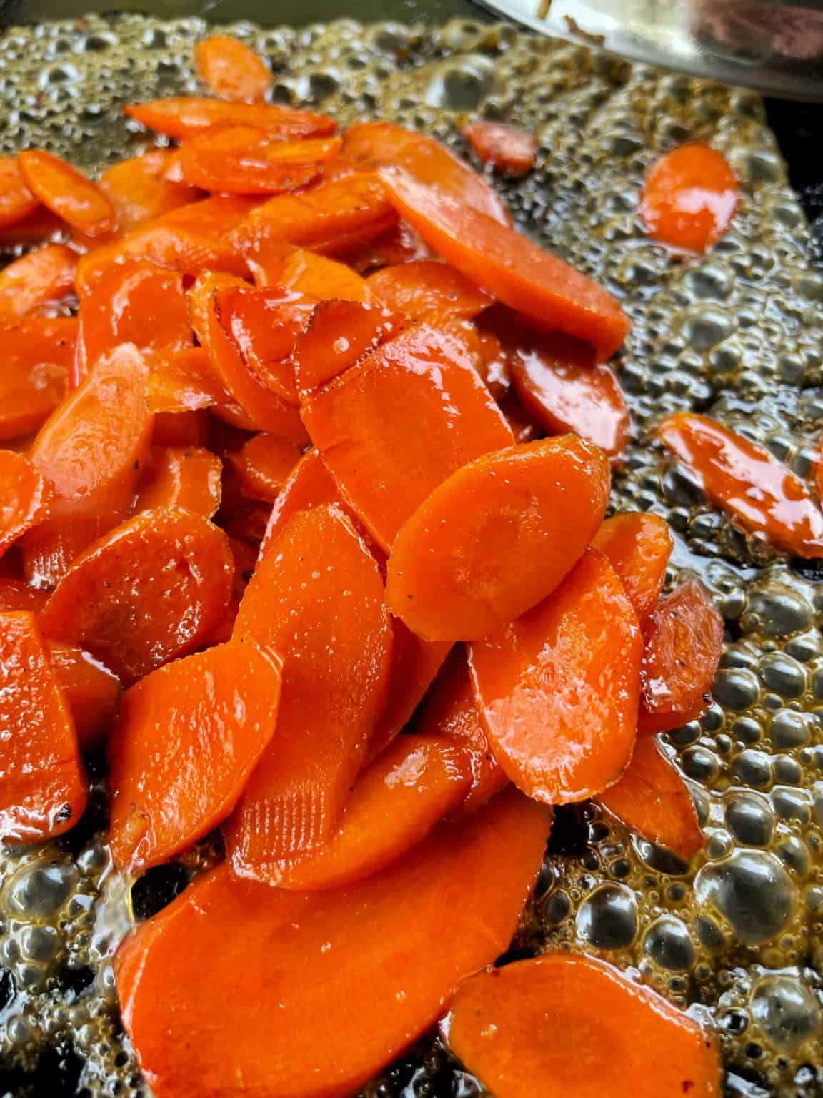 Blackstone Griddle Glazed Carrots Recipe - From Michigan To The Table