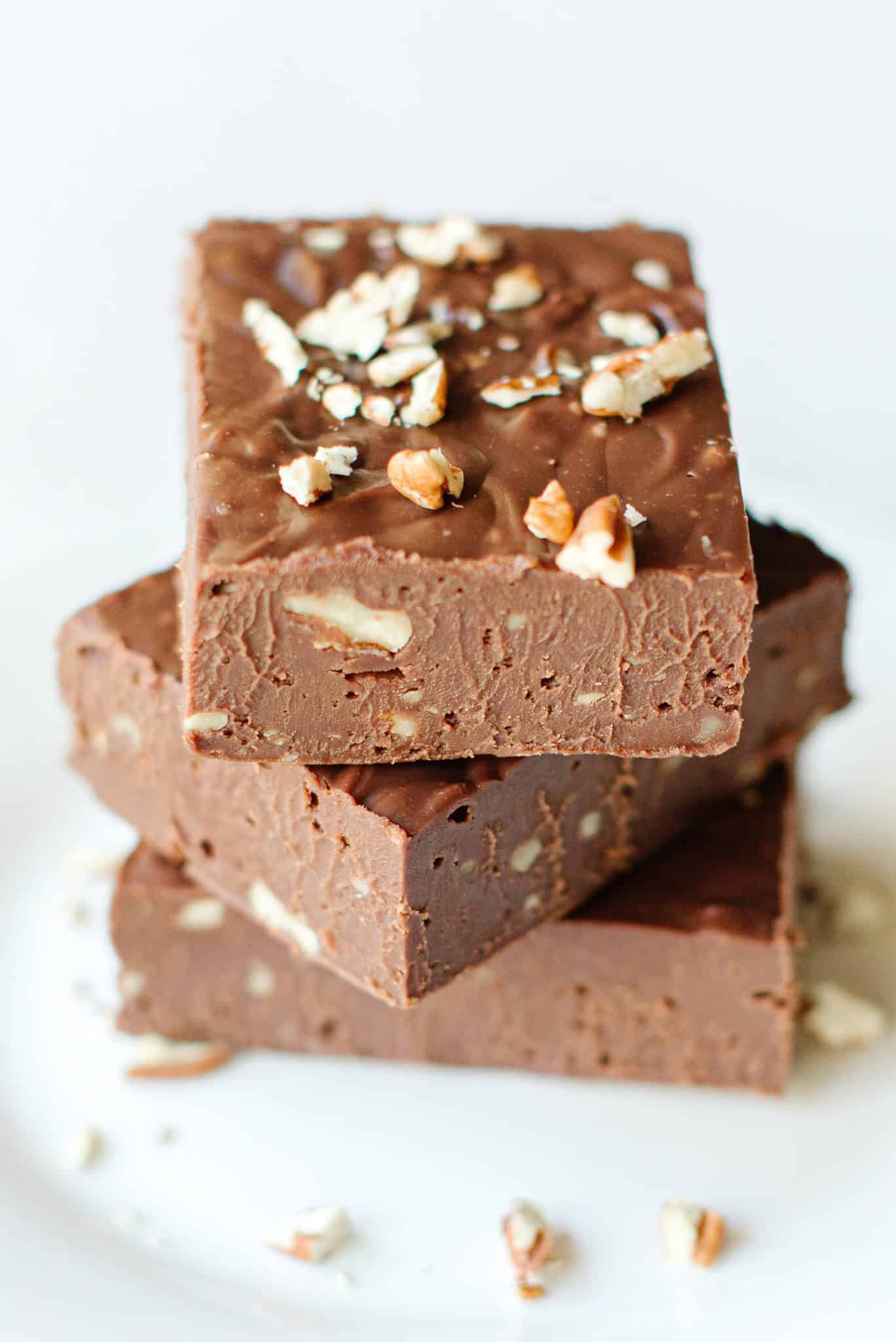 Chocolate Fudge Recipe with Kahlua and Nuts - From Michigan To The Table