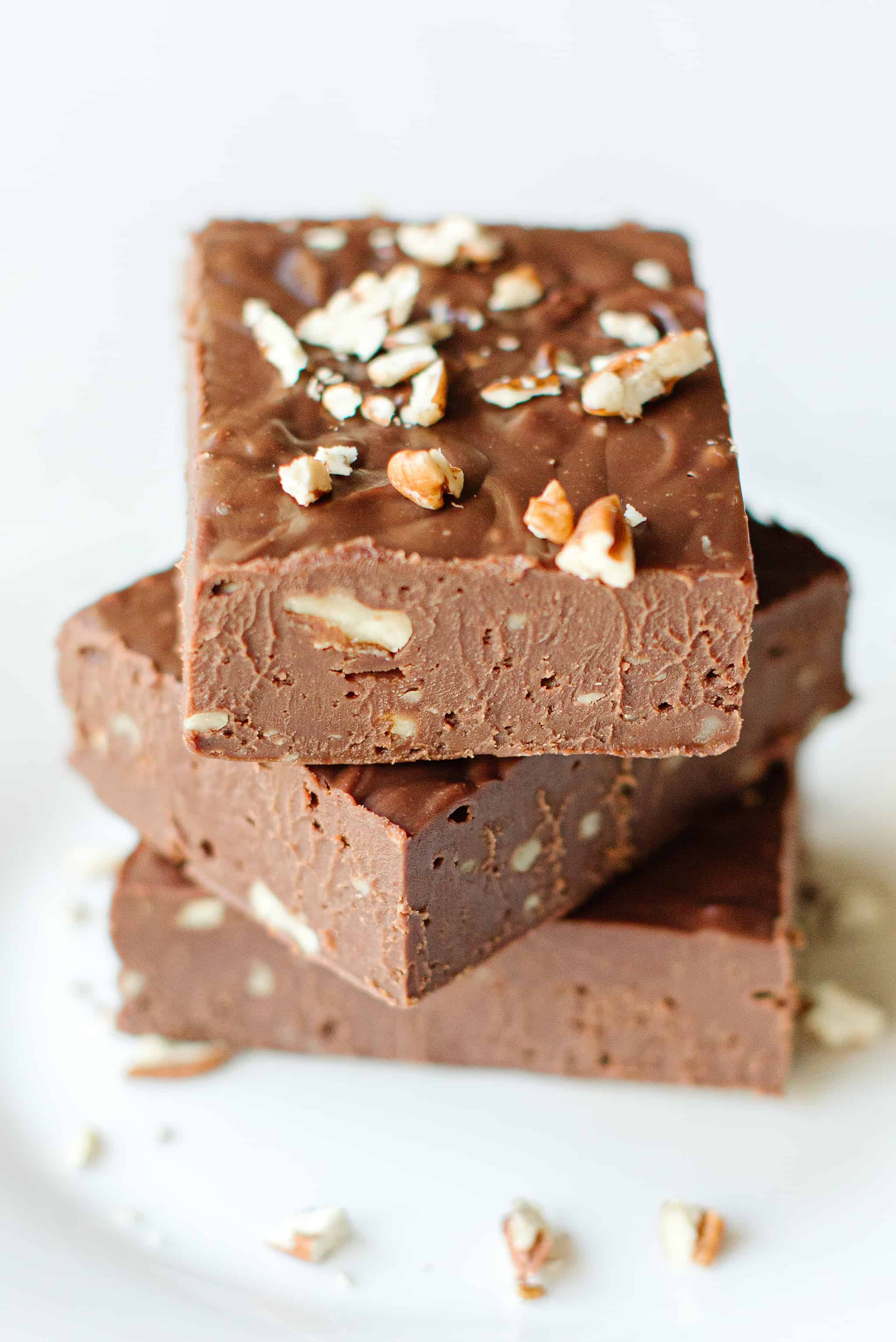 Chocolate Fudge Recipe with Kahlua and Nuts - From Michigan To The Table