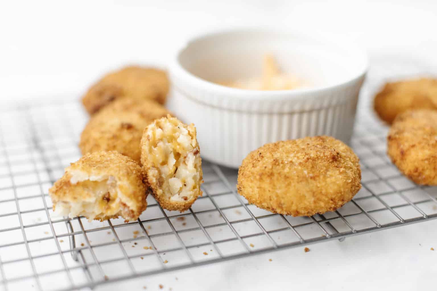 Cheesy Tater Tots Recipe (Tater Kegs) - From Michigan To The Table