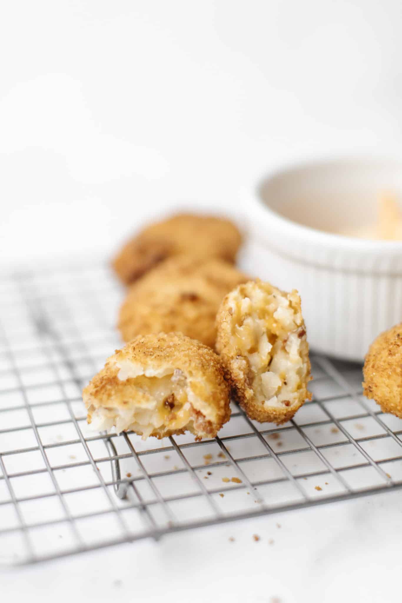 Cheesy Tater Tots Recipe (Tater Kegs) - From Michigan To The Table