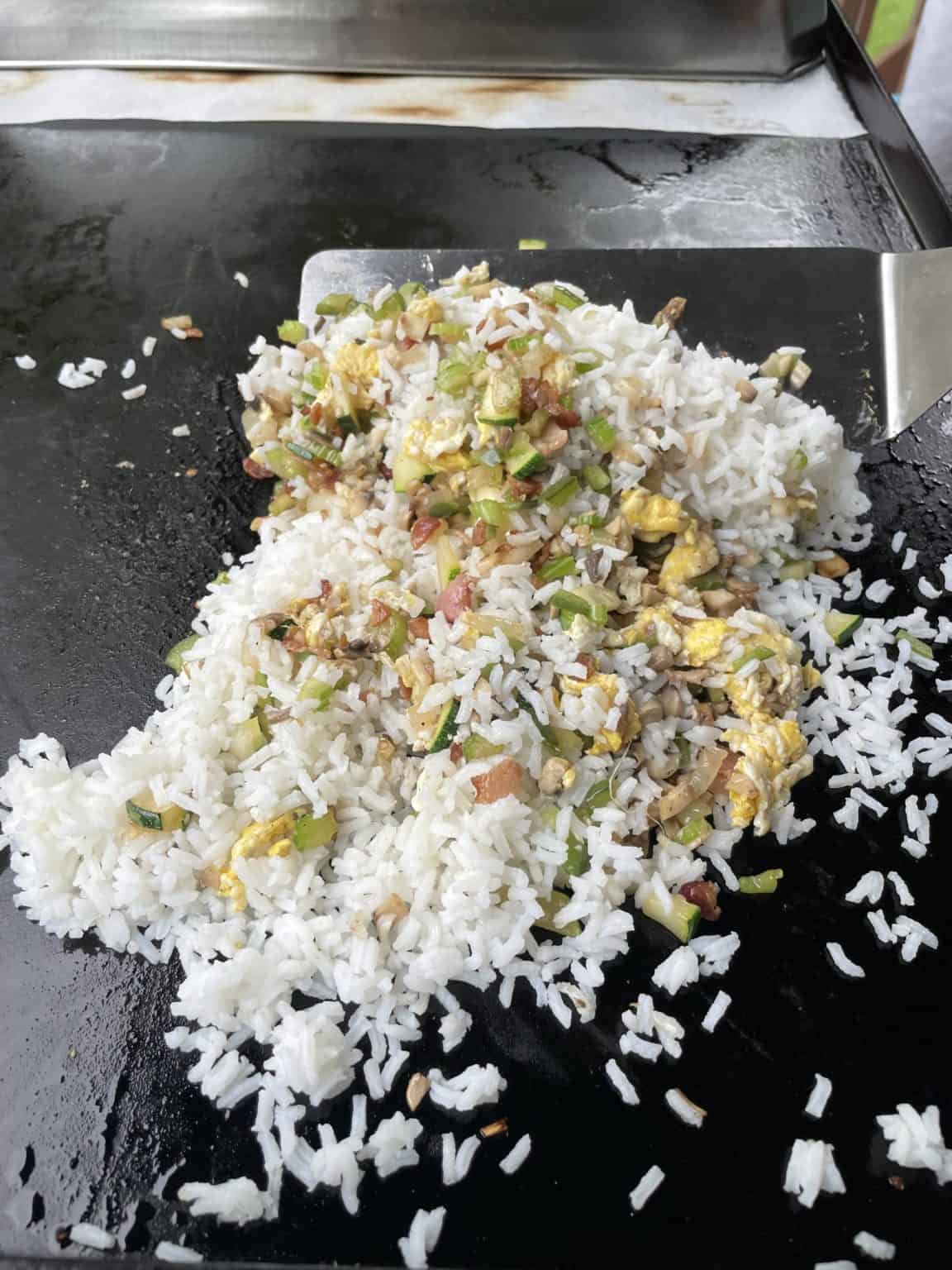 Blackstone Fried Rice - From Michigan To The Table