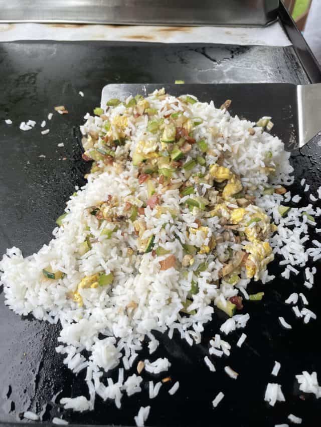 Blackstone Fried Rice - From Michigan To The Table