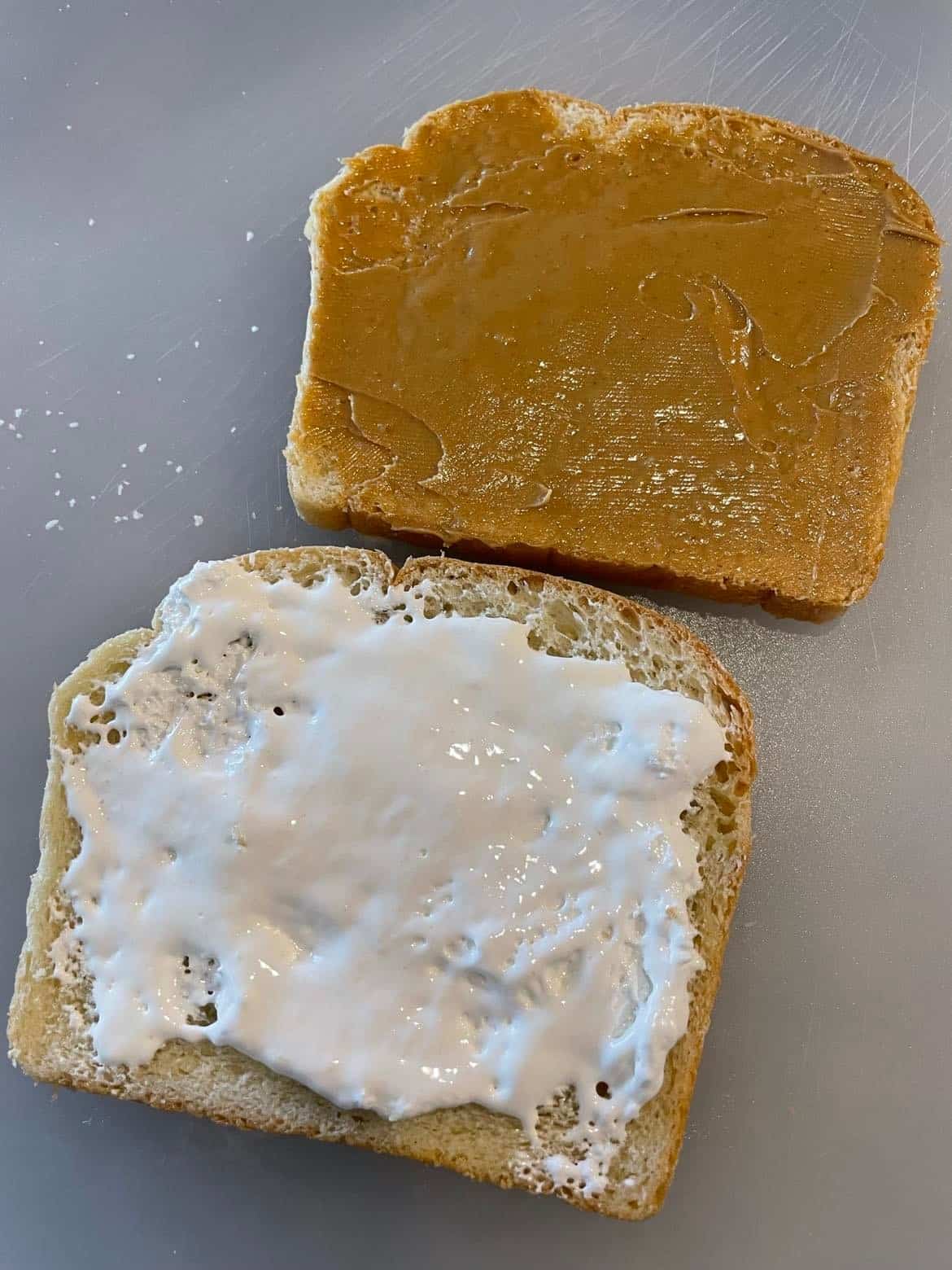 Blackstone Grilled Fluffernutter Sandwich - From Michigan To The Table