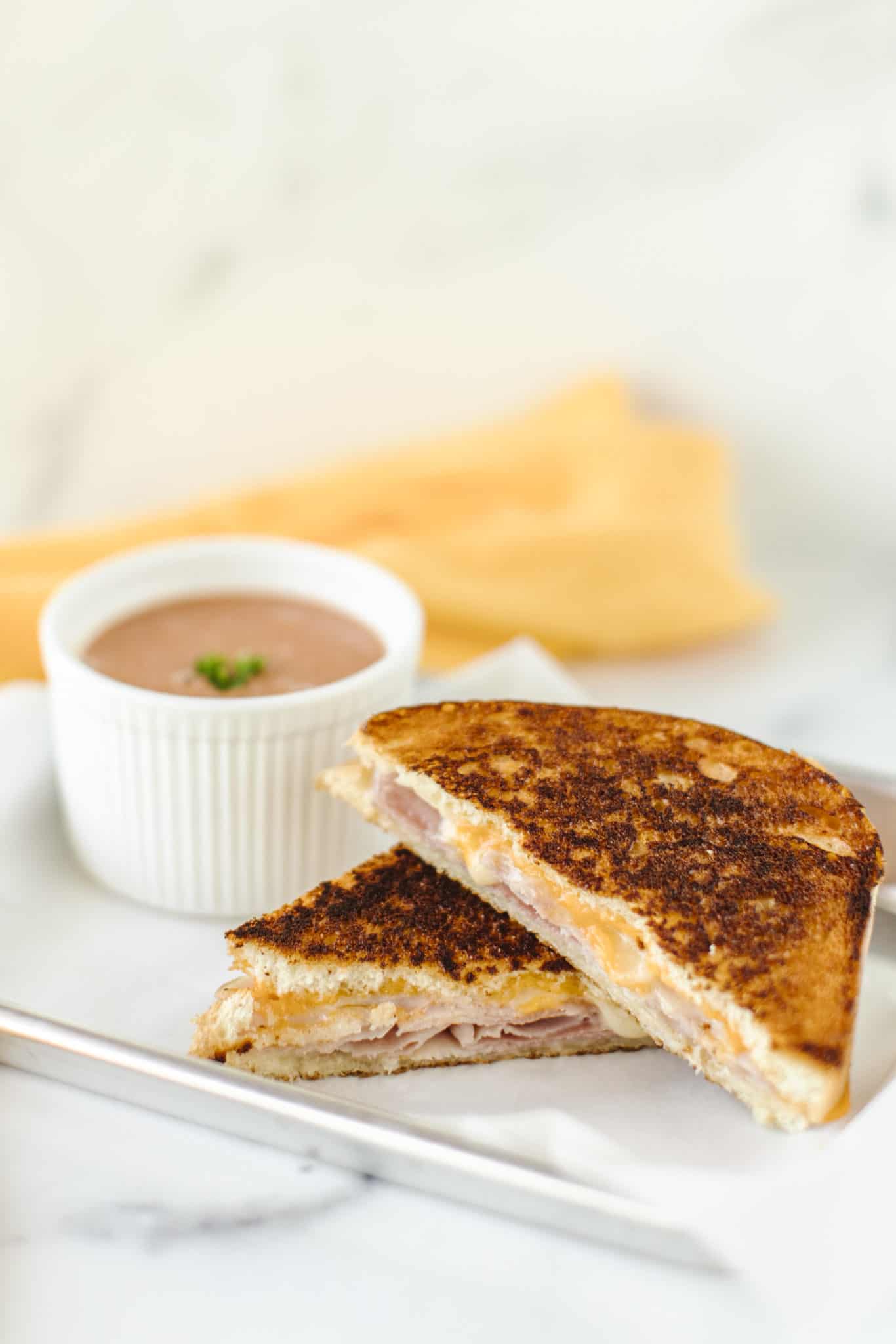 Blackstone Grilled Ham and Cheese - From Michigan To The Table