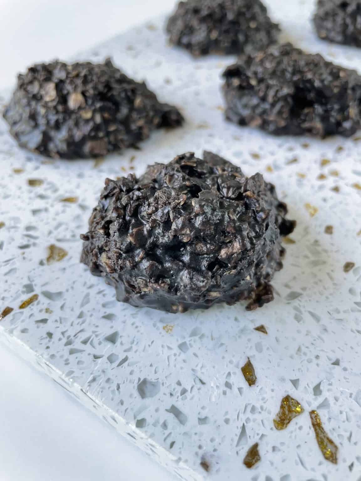 Black Cocoa - No Bake Cookies - From Michigan To The Table