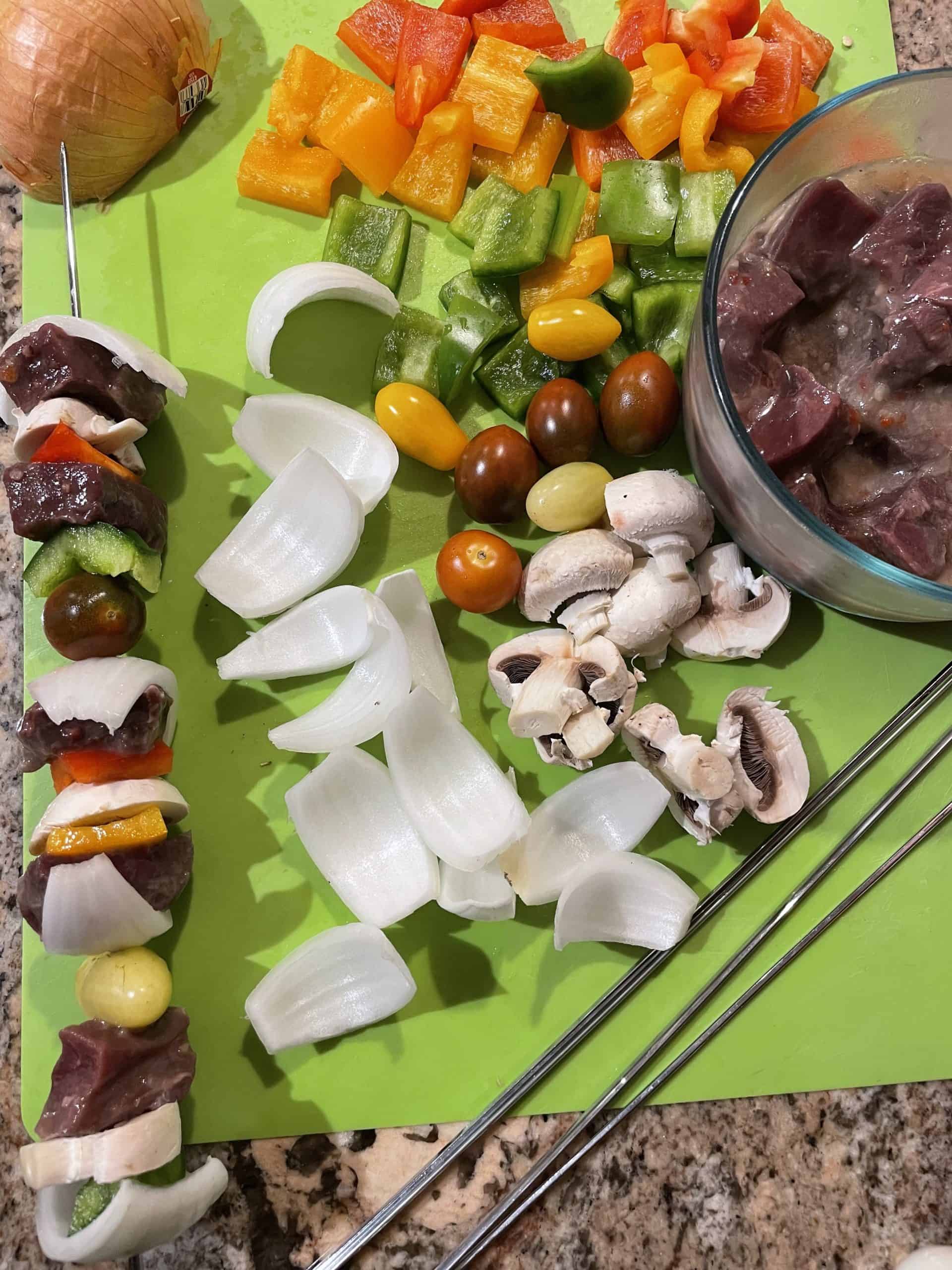 Smoking Venison Kabobs - From Michigan To The Table