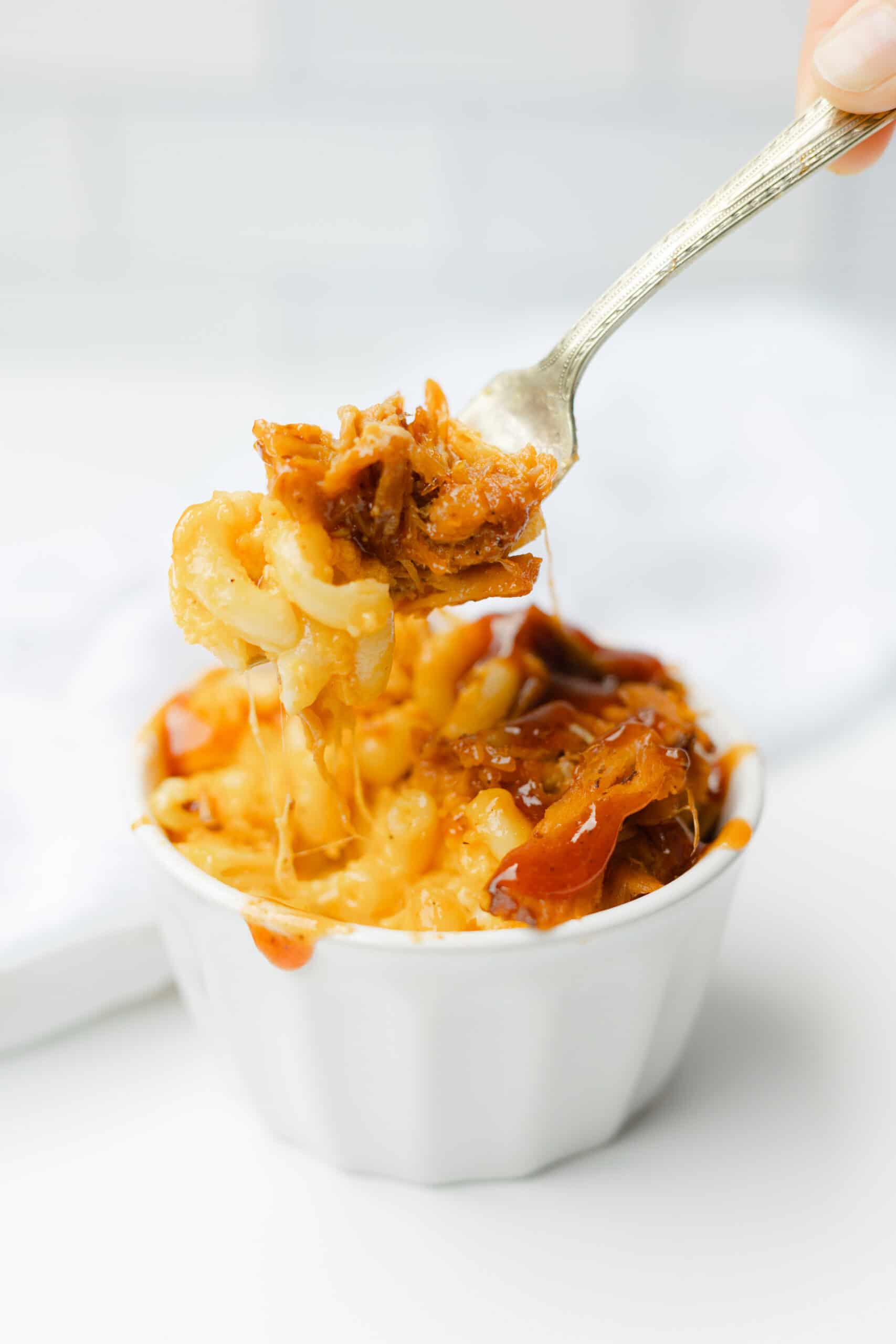 Smoked Pulled Pork Mac and Cheese - From Michigan To The Table