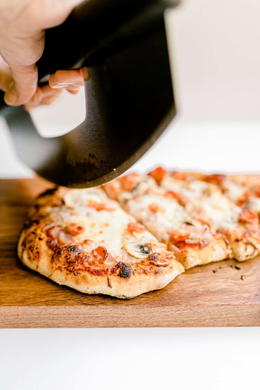 Ham Pepperoni Mushroom Pizza - From Michigan To The Table