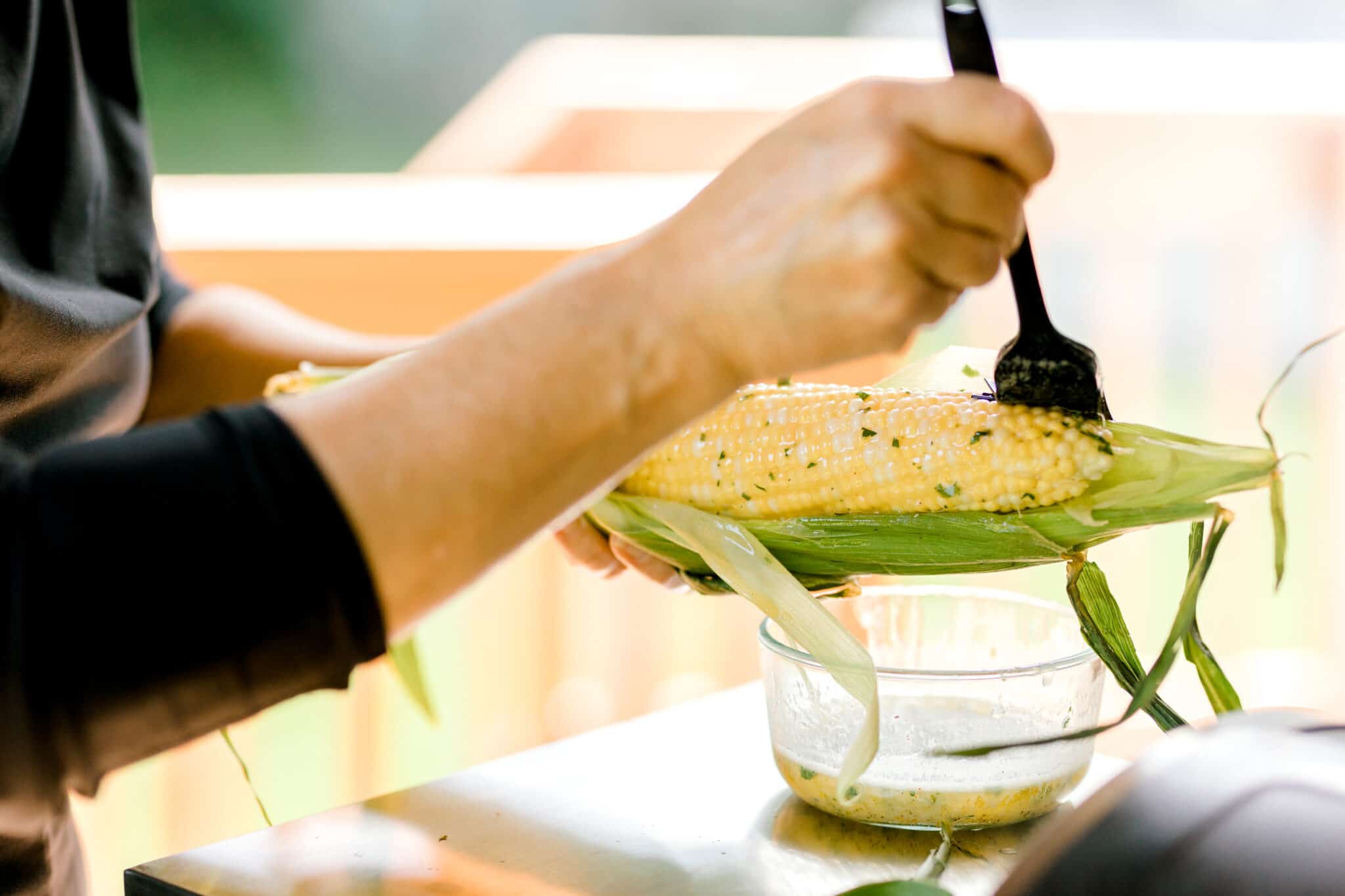 Smoked Corn on the Cob - From Michigan To The Table