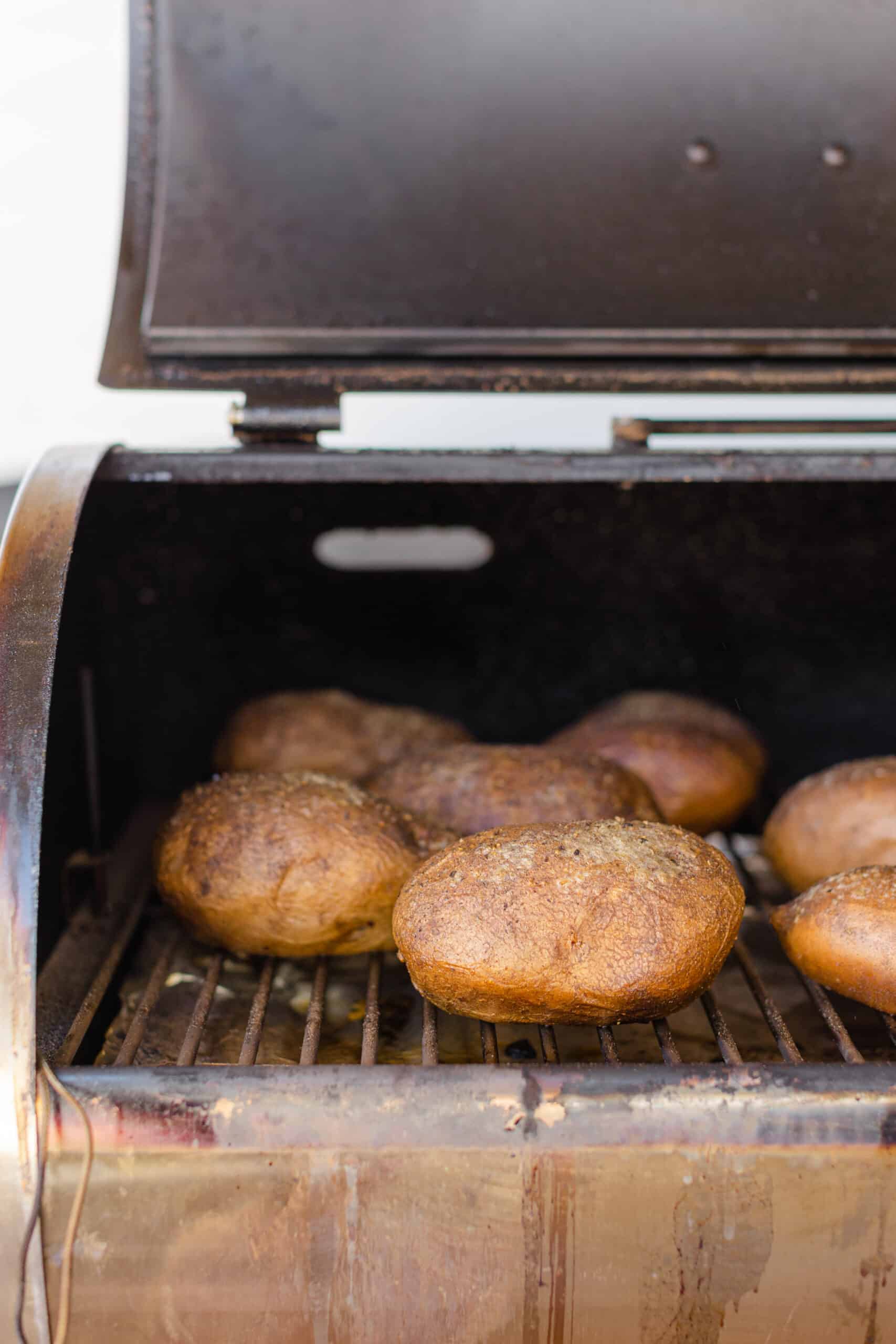 Smoked Loaded Baked Potato - From Michigan To The Table