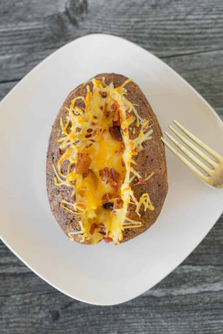 Smoked Loaded Baked Potato - From Michigan To The Table