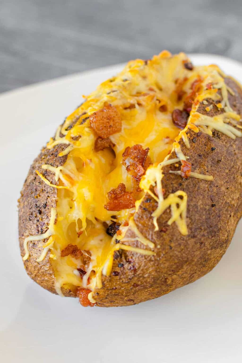 Smoked Loaded Baked Potato - From Michigan To The Table
