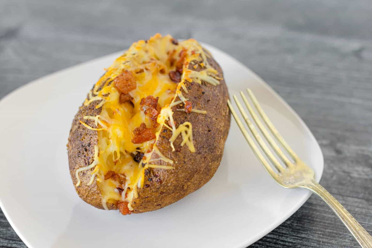 Smoked Loaded Baked Potato - From Michigan To The Table