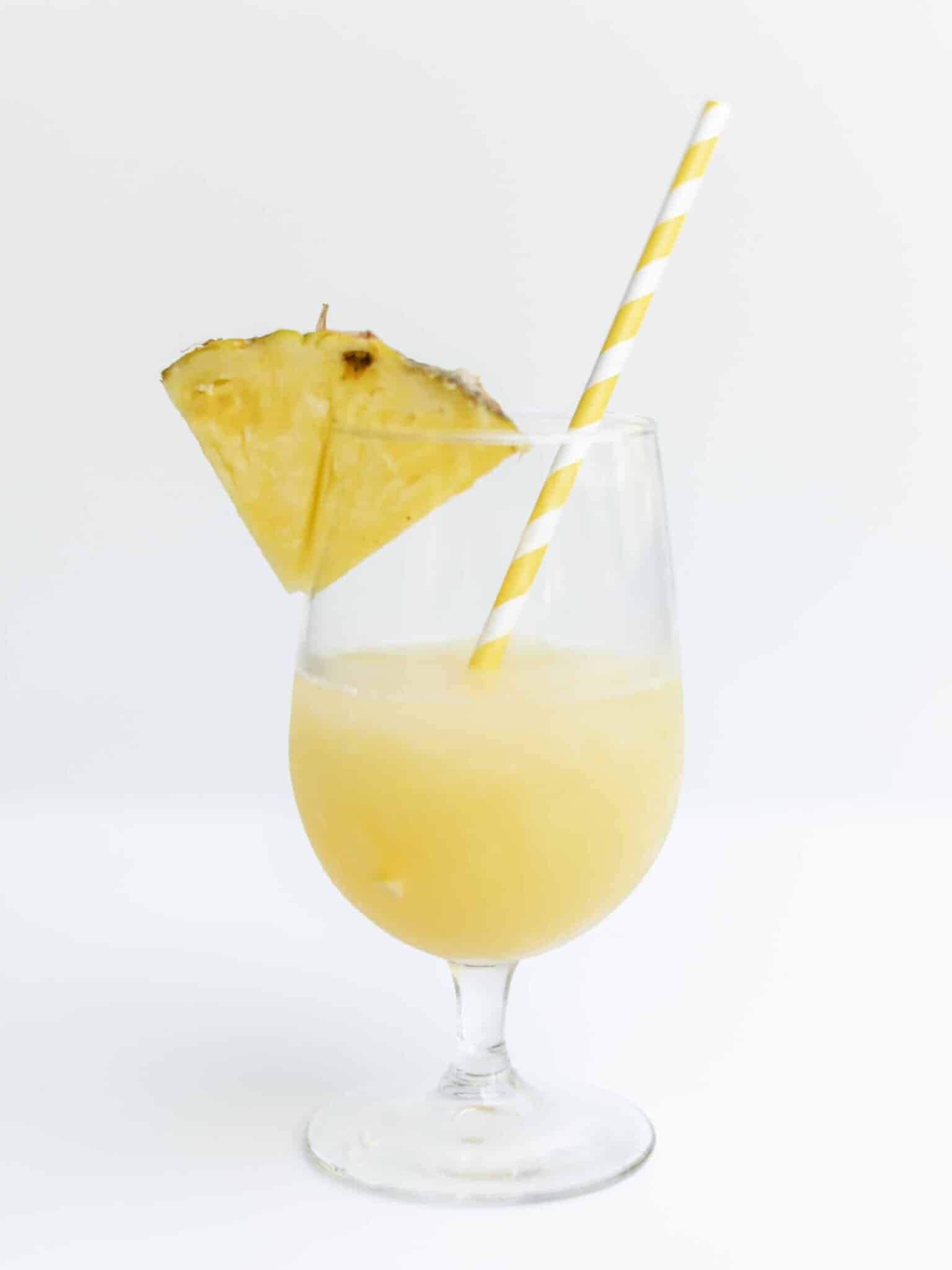Pineapple Slush with Alcohol - From Michigan To The Table
