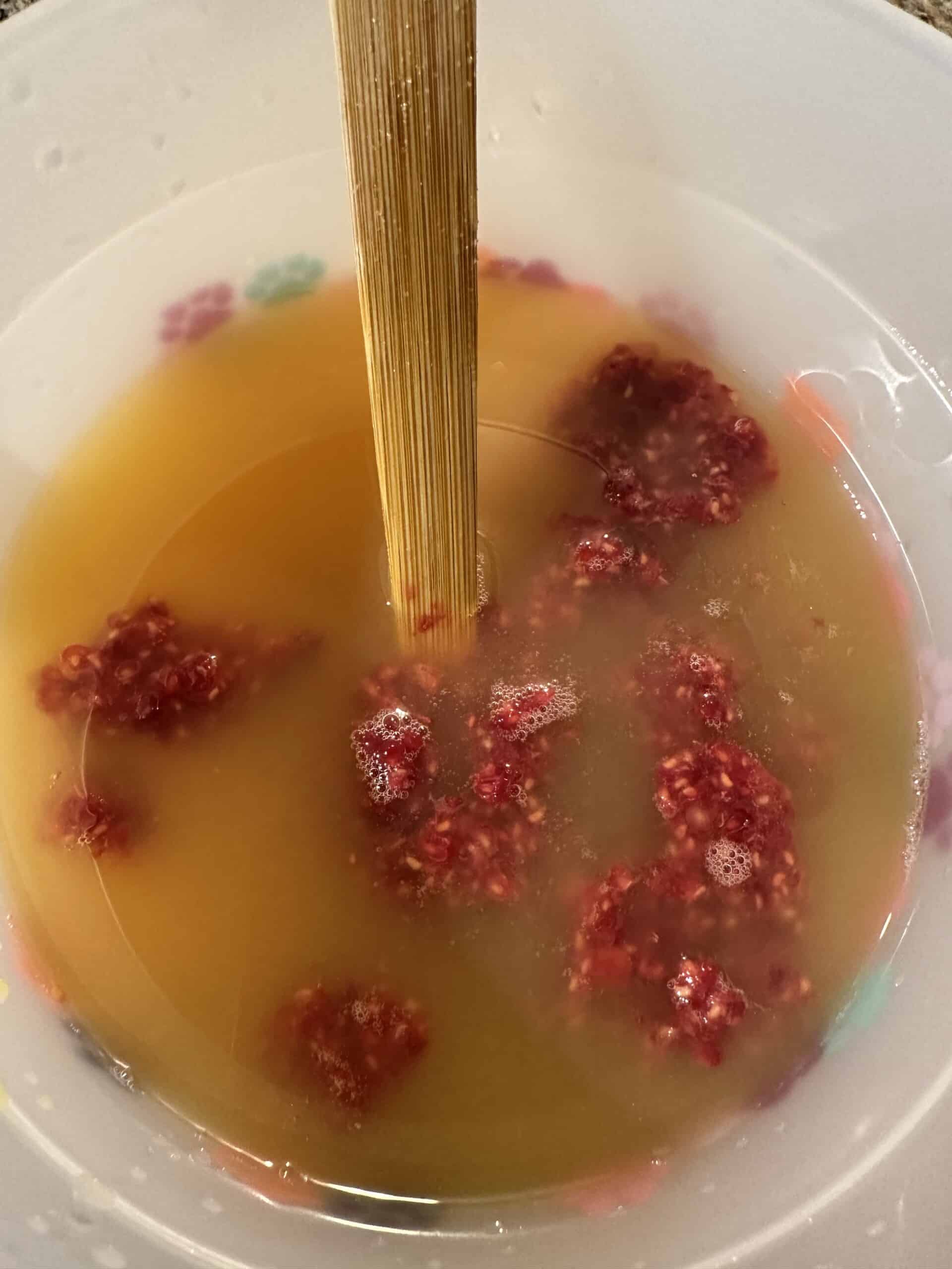 Frozen Raspberry Slushie - From Michigan To The Table