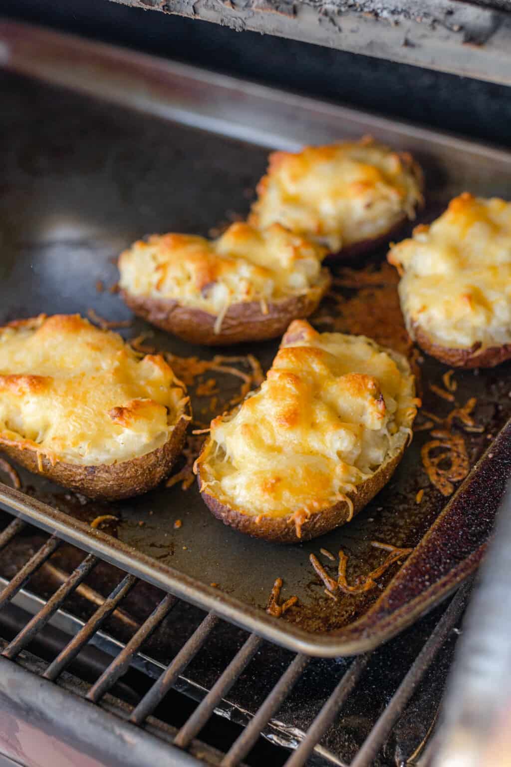 Smoked Twice Baked Potatoes - From Michigan To The Table