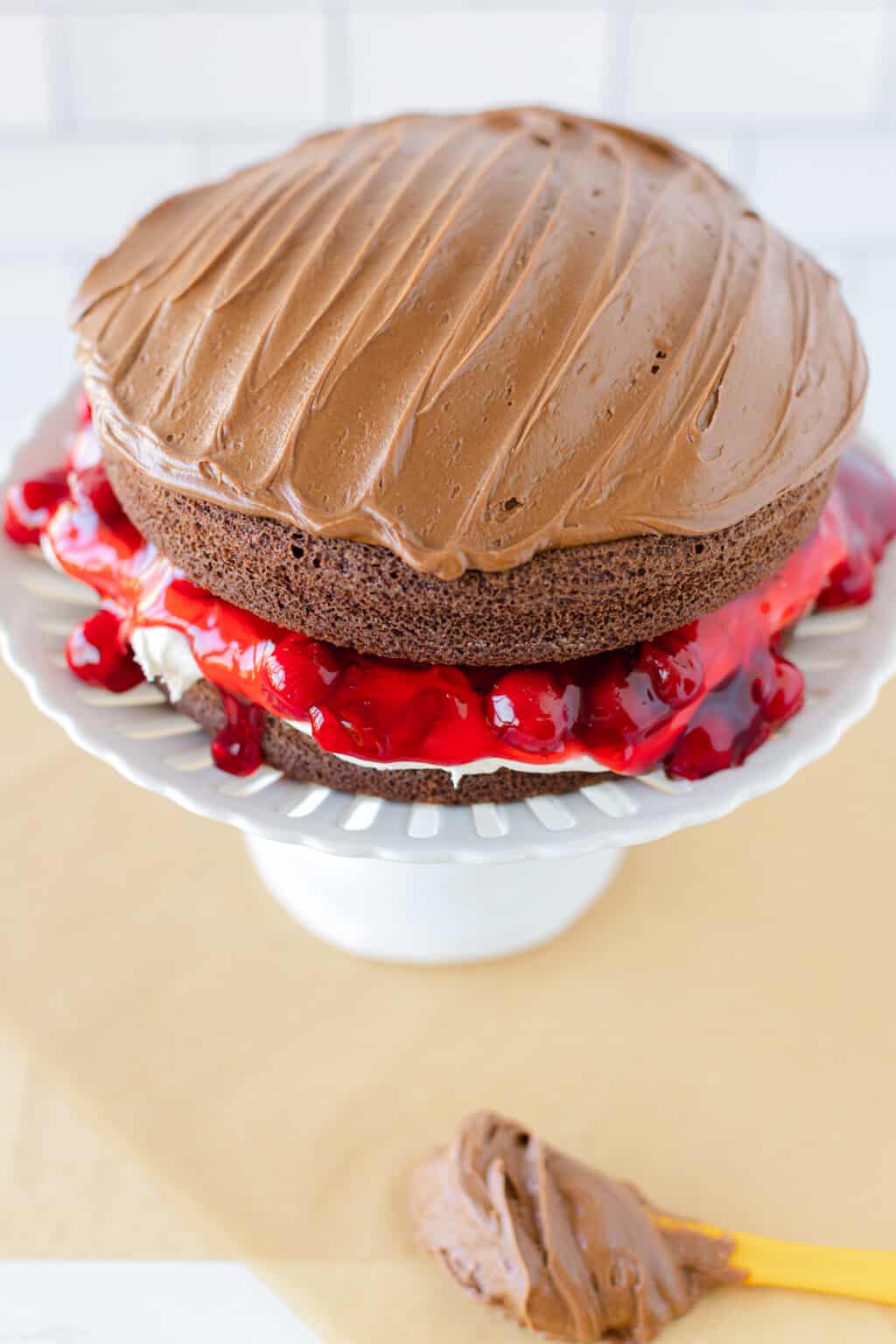 Easy Black Forest Cake Recipe - From Michigan To The Table