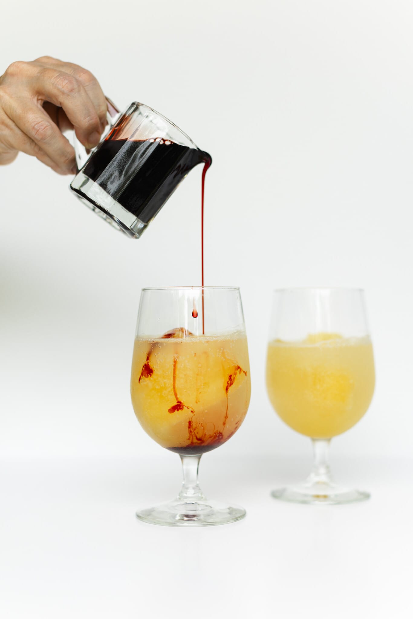 Cherry Slushie with Whiskey - From Michigan To The Table