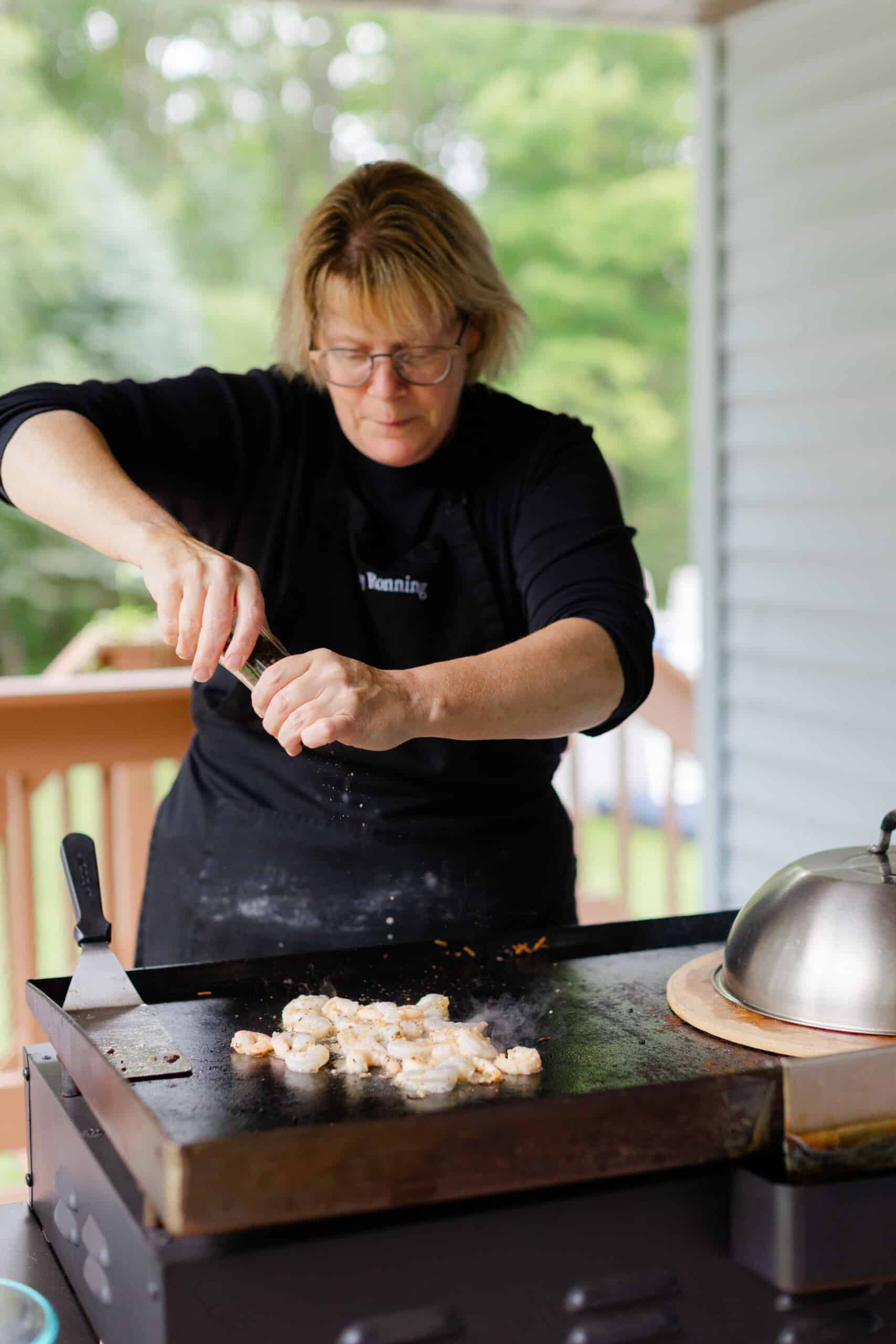 Hibachi Shrimp - From Michigan To The Table