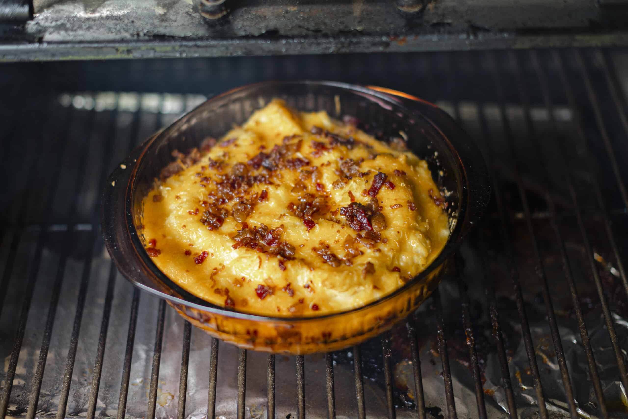 Smoked Twice Baked Mashed Potatoes - From Michigan To The Table