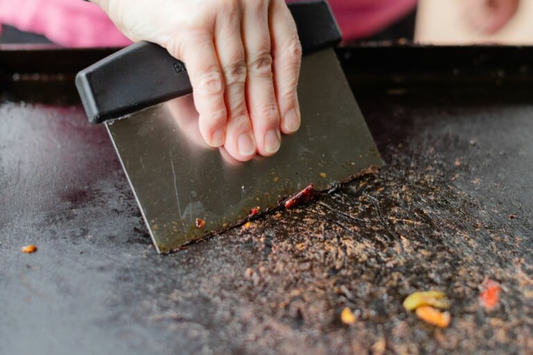 Cleaning Your Blackstone Griddle After Cooking - From Michigan To The Table