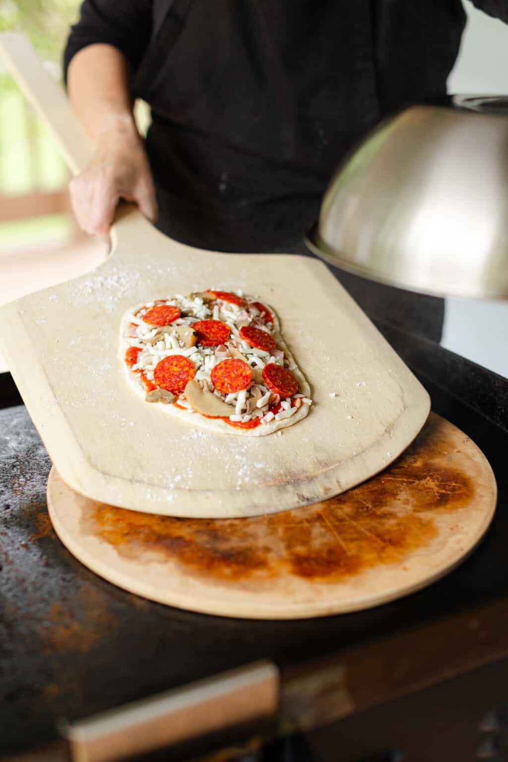 Blackstone Griddle Pizza - From Michigan To The Table