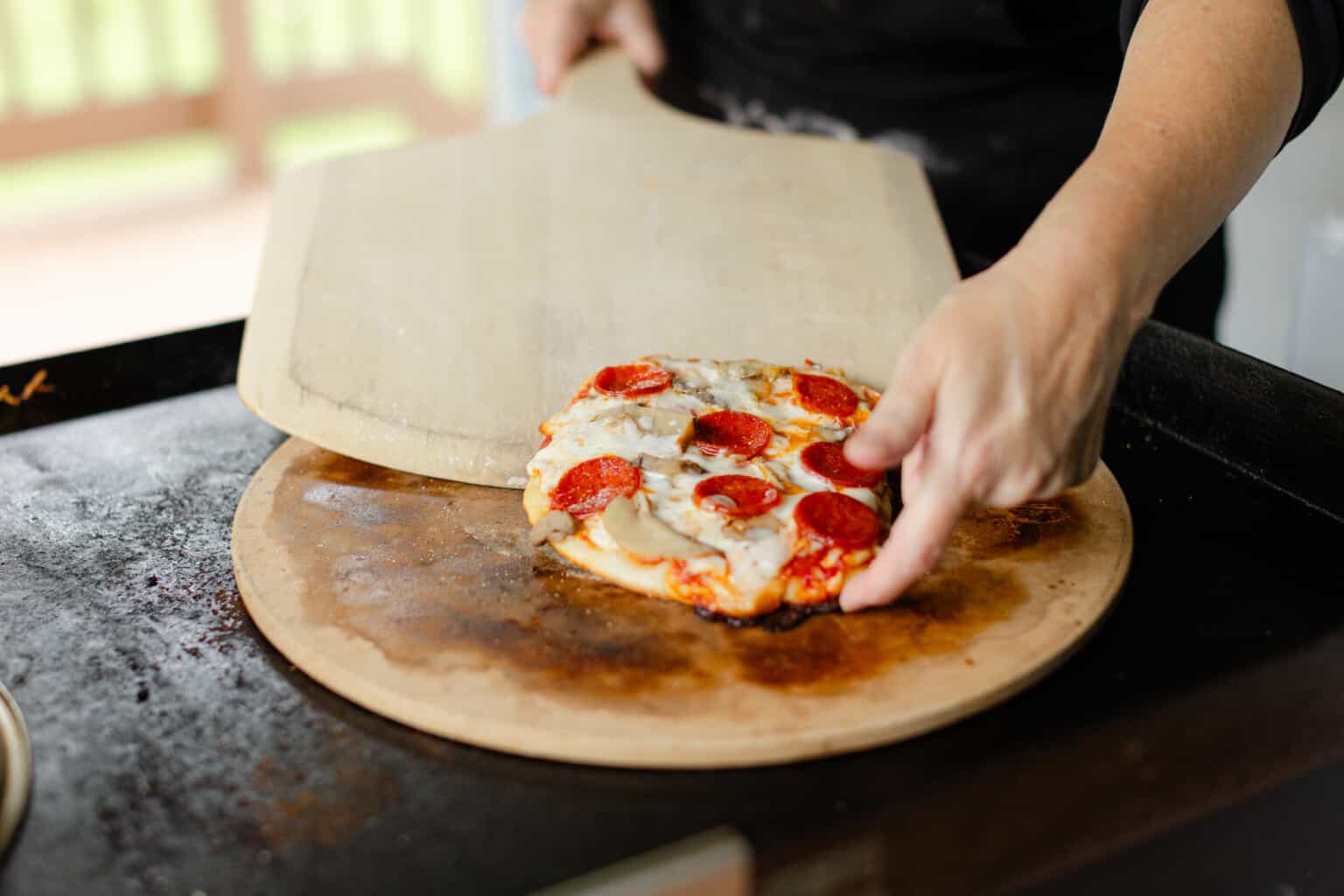 Blackstone Griddle Pizza - From Michigan To The Table