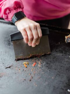Cleaning Your Blackstone Griddle After Cooking - From Michigan To The Table