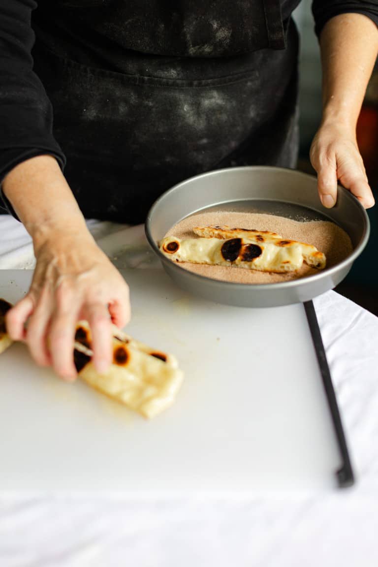 Sugar and Cinnamon Breadsticks - From Michigan To The Table
