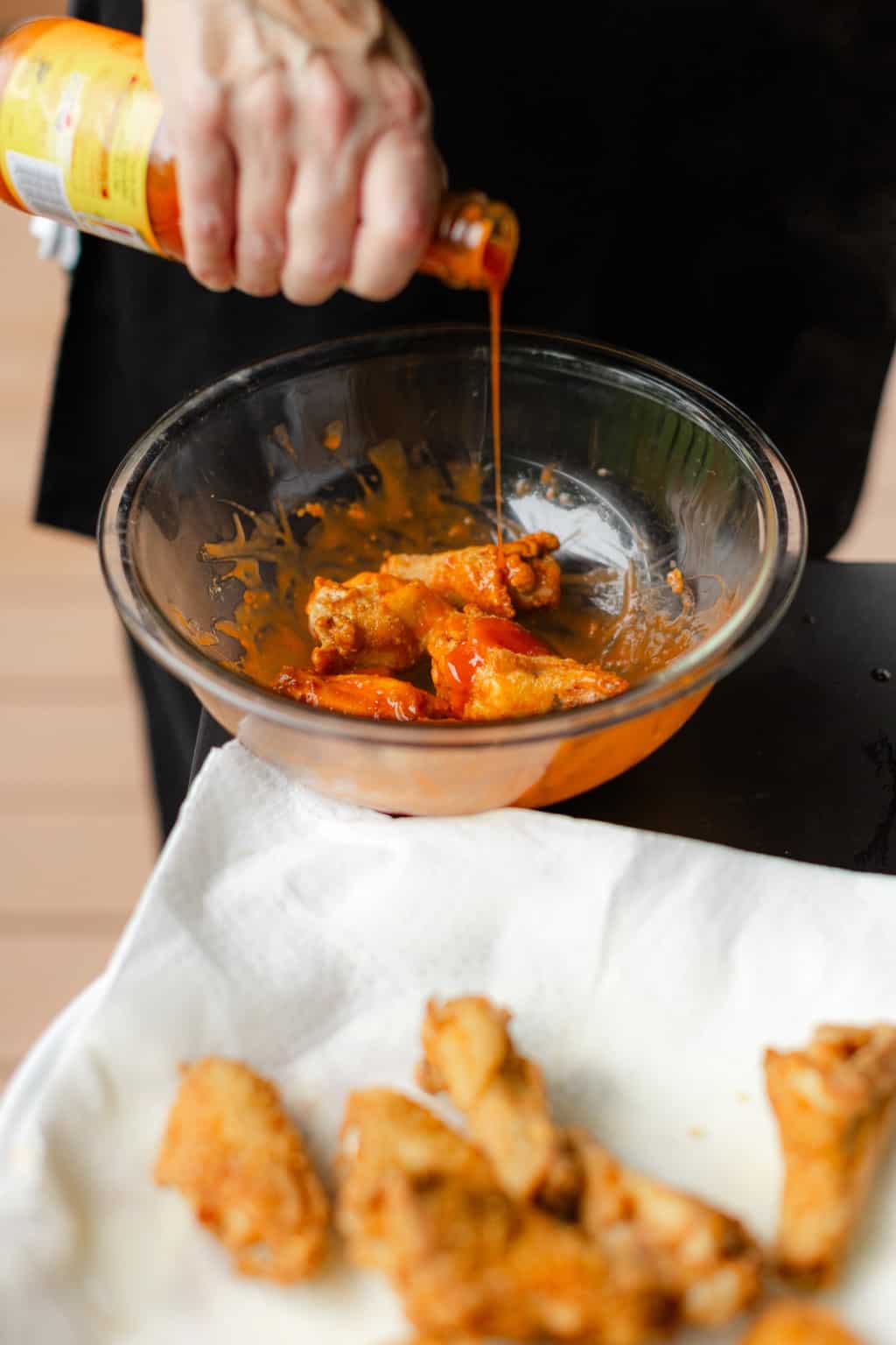 Traditional Wings with Buffalo Sauce - From Michigan To The Table