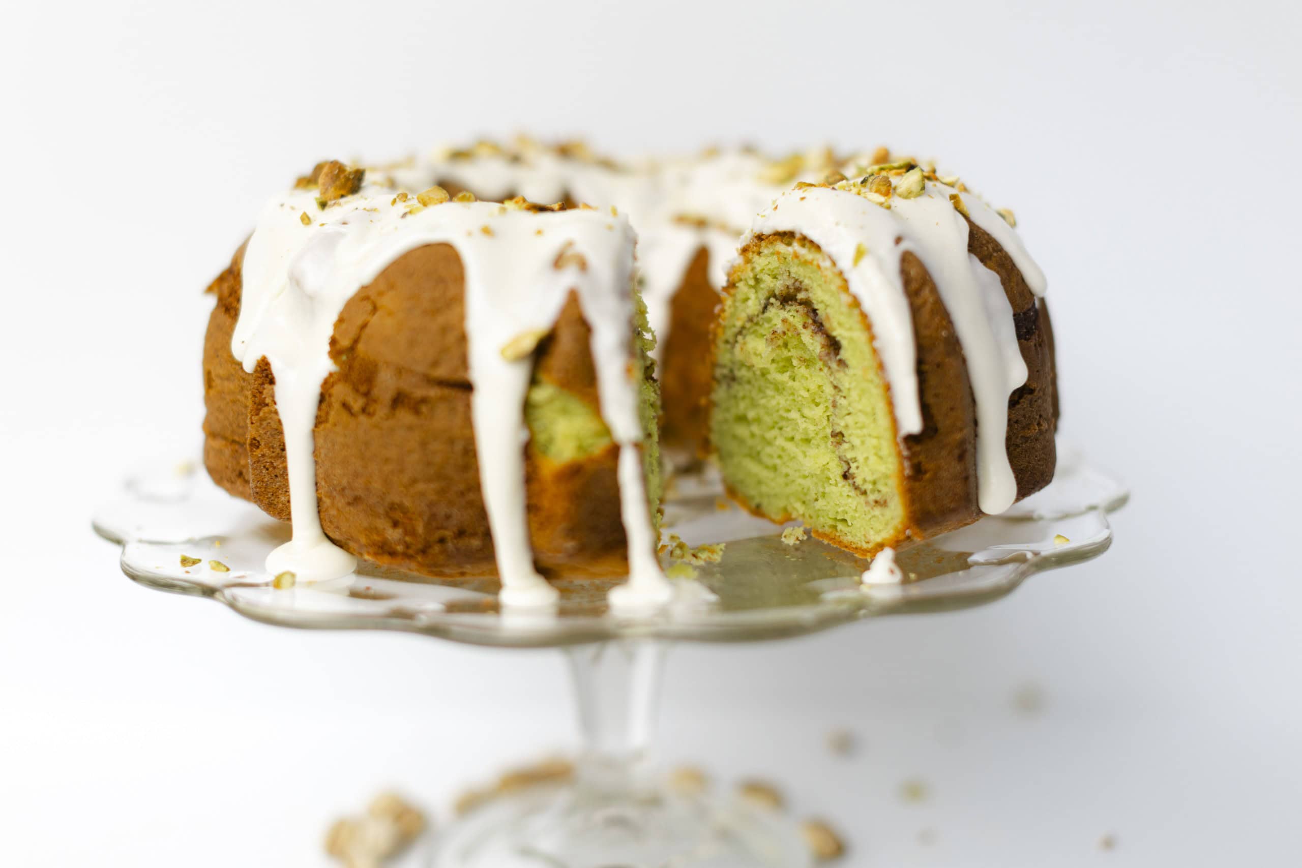 Pistachio Bundt Cake - From Michigan To The Table