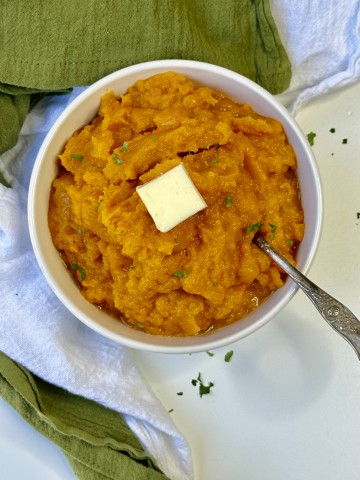 Mashed Butternut Squash - From Michigan To The Table