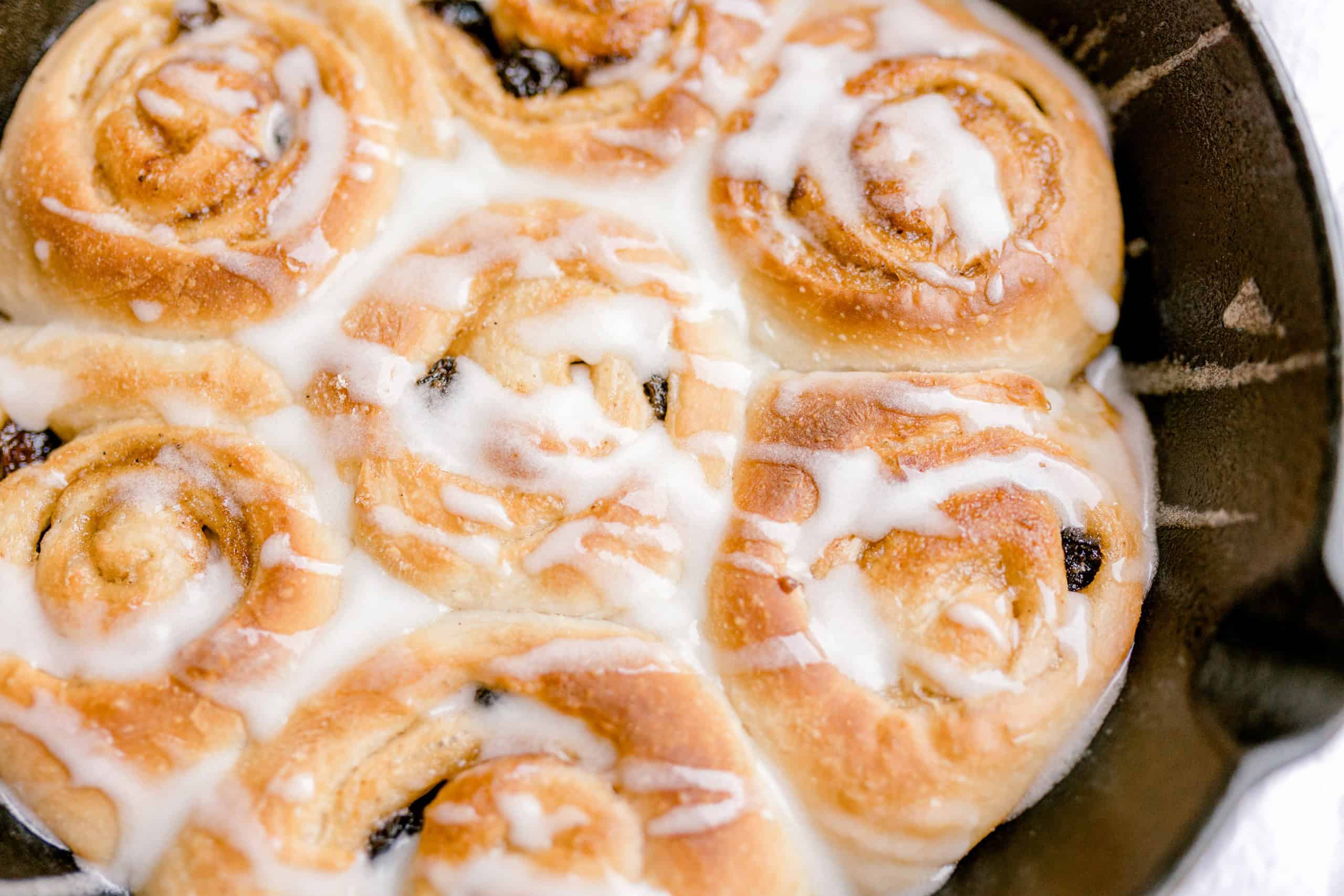 Cinnamon Raisin Rolls - From Michigan To The Table