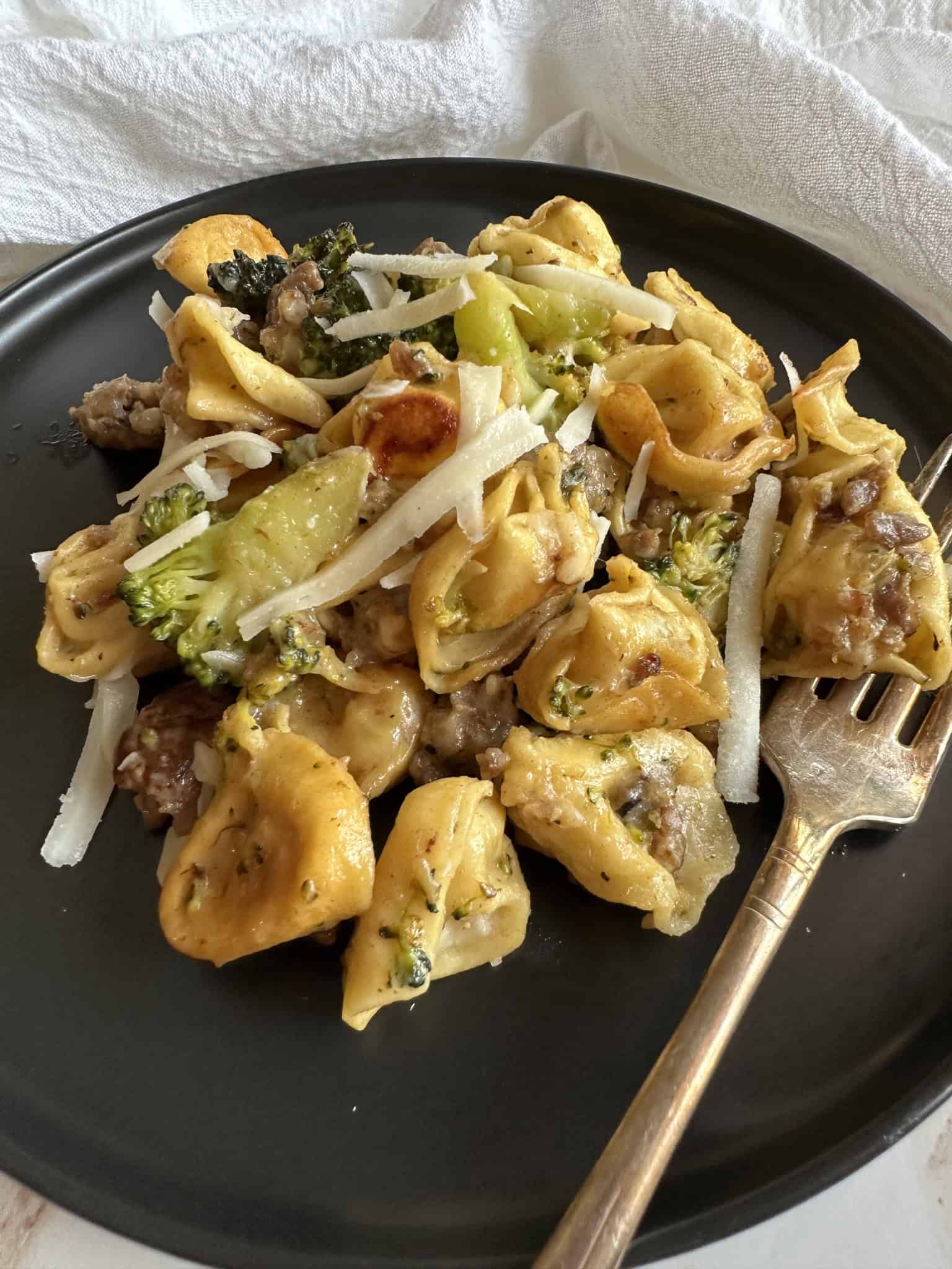 Griddle Creamy Tortellini Pasta - From Michigan To The Table