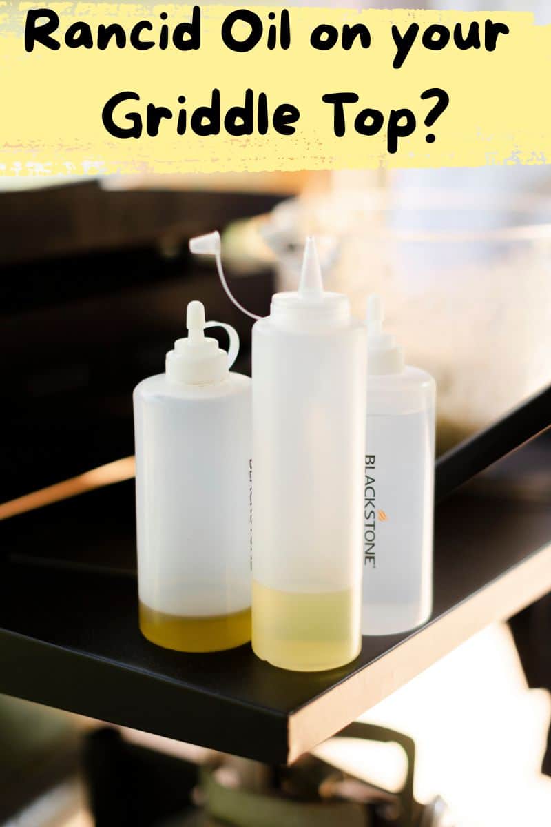 Rancid Oil on Your Griddle Top - From Michigan To The Table